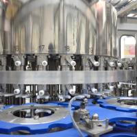 China 6000-8000 BPH Monoblock Liquid Filling Machine with Particles Dosing for Juice Hot Fill for sale