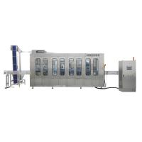 China 6000-8000 BPH Monoblock Liquid Filling Machine with Particles Dosing for Juice Hot Fill for sale