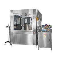 China Automatic Can Seaming Machine 6 Spindle 400 BPM High Speed Beer Can Sealer for sale
