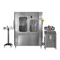 China Automatic Can Seaming Machine 6 Spindle 400 BPM High Speed Beer Can Sealer for sale