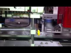 Automatic Full Body Sleeve Neck and Cap Banding Tamper Evident bottle shrink sleeve labeling machine