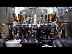 3in1 3500bph Glass Bottle Filling Machine Beverage Tea Hot Filling Equipment