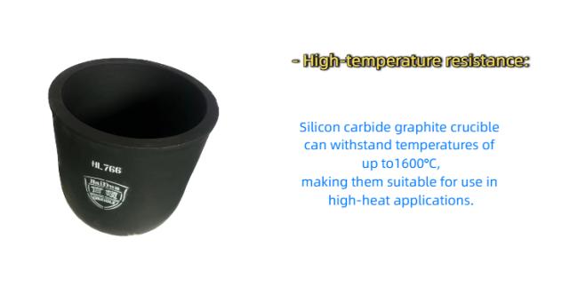 Silicon Carbide Graphite Crucible in industrial setting