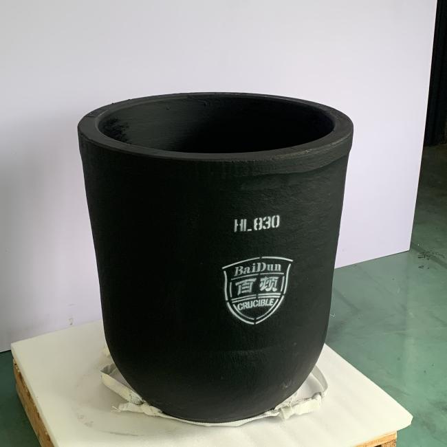 Silicon Carbide Graphite Crucible - close-up of material texture