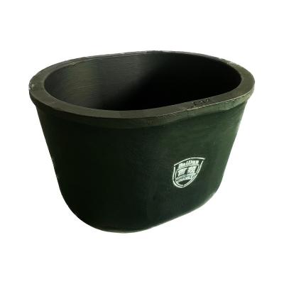 China Industrial Casting Clay Graphite Crucible Corrosion Resistant Chemical Resistant for sale