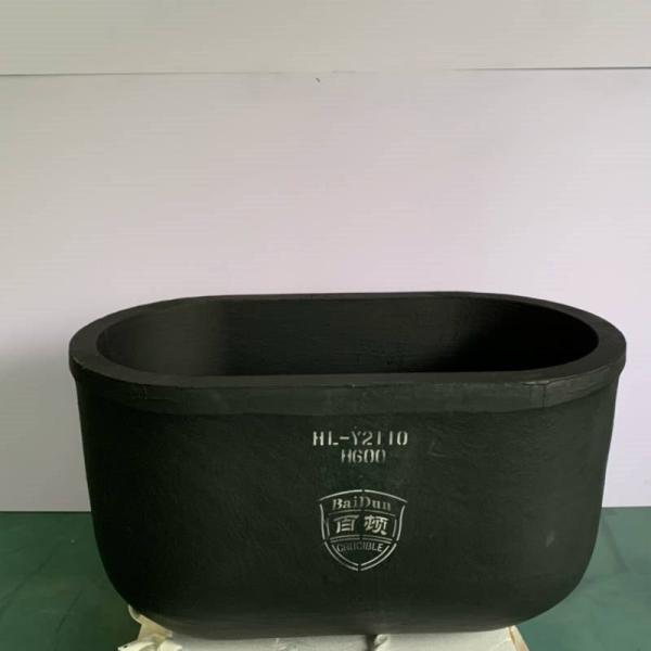 Quality Lightweight Melting Graphite Crucible Round High Pure Graphite Crucible for sale