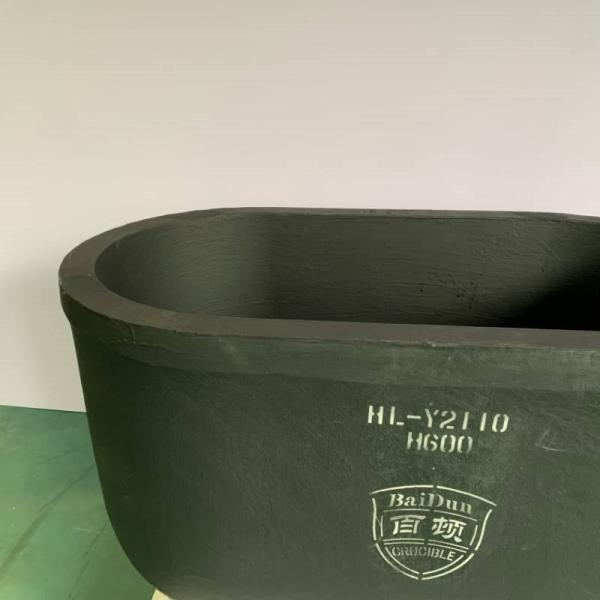 Quality Lightweight Melting Graphite Crucible Round High Pure Graphite Crucible for sale
