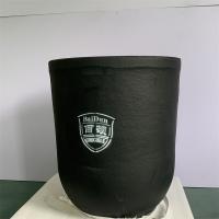 Quality Durable Copper Smelting Crucible , Black Round Melting Metal Crucible for sale