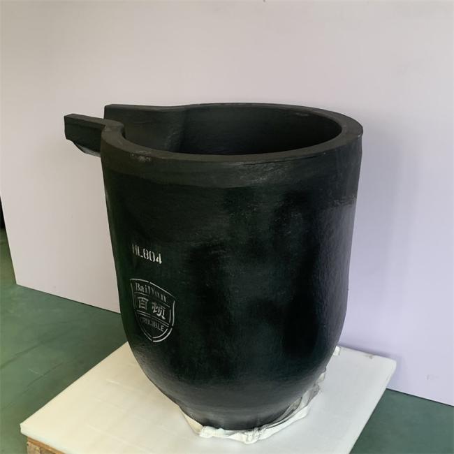 Industrial crucible for metal alloy processing