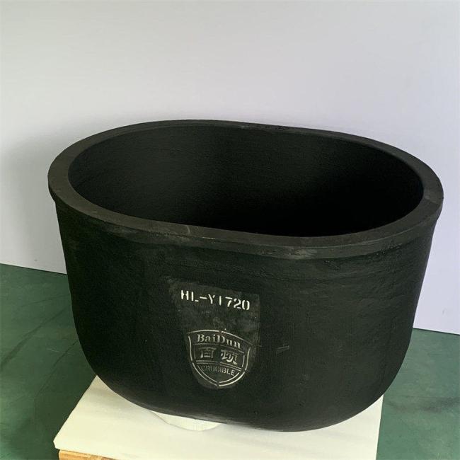 High strength crucible with smooth inner surface