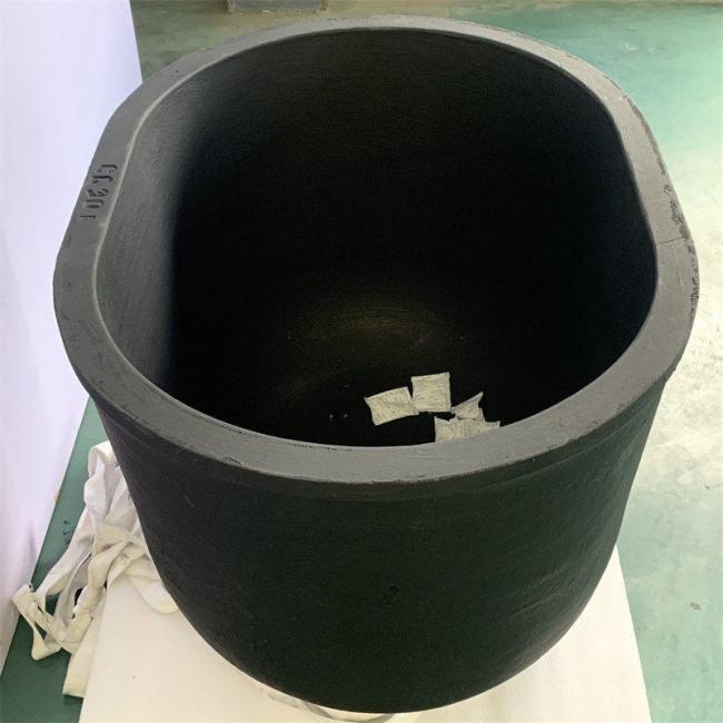 Customizable crucible sizes for industrial applications