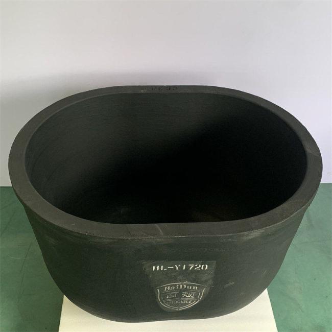 Durable aluminum melting crucible with oxidation protection