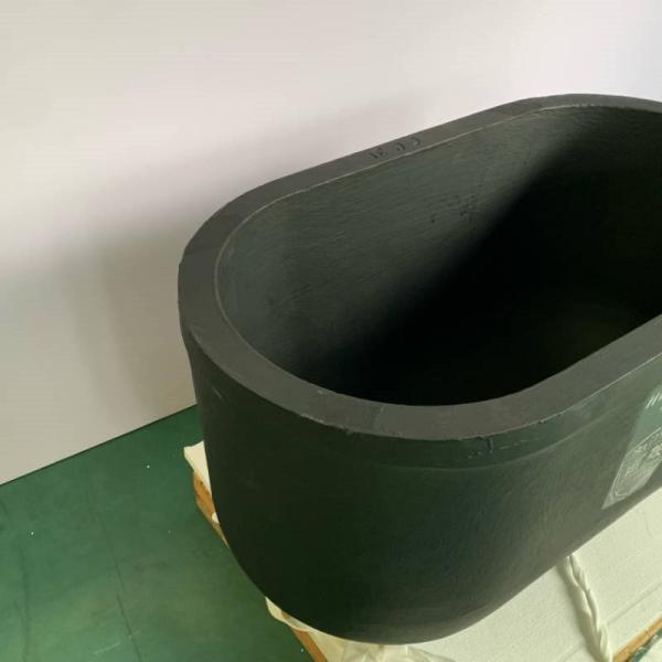 Quality Crack Resistant Aluminum Melting Crucible , High Strength Silicon Carbide for sale