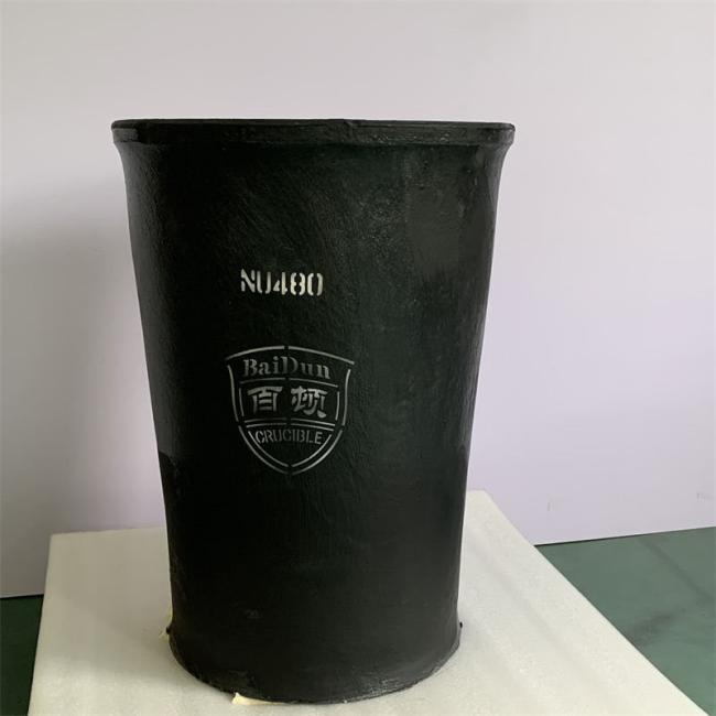 Crucible in industrial melting application