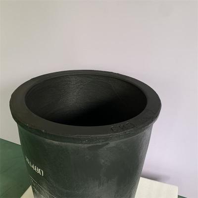 China High Pure Clay Graphite Crucible ,  Round Aluminum Smelting Crucible for sale