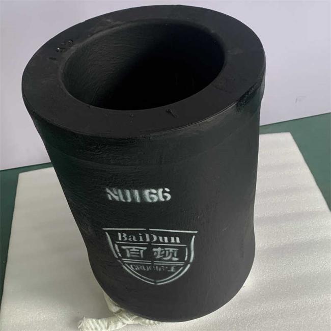 Silicon Carbide Graphite Crucible for Zinc - Top View
