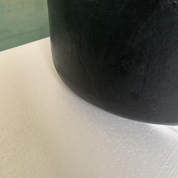 Industrial crucible in furnace application