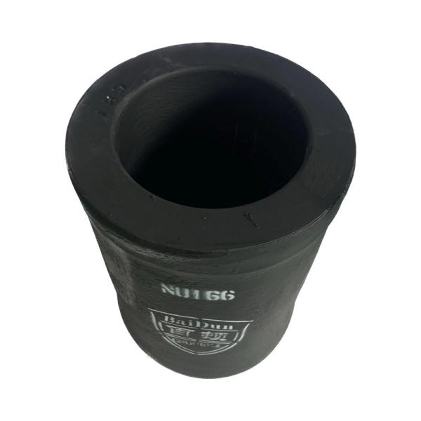 Quality Cylindrical Induction Furnace Crucible Energy Saving Carborundum Large Graphite for sale