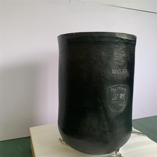 Silicon Carbide Graphite Crucible - front view