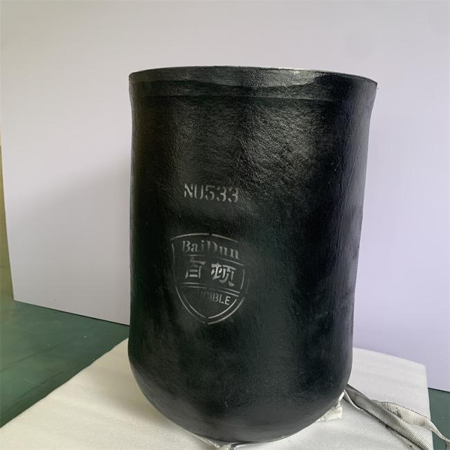 Silicon Carbide Graphite Crucible - top view
