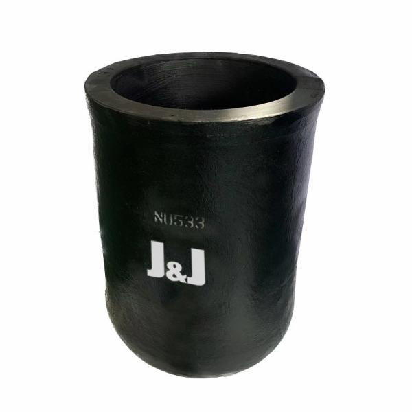 Quality Stability Silicon Carbide Graphite Induction Furnace Crucible High Temperature for sale