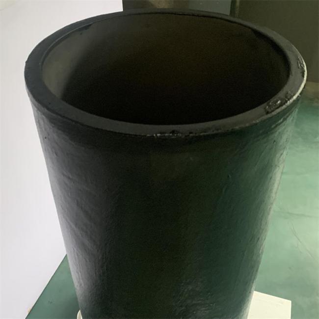 Silicon Carbide Crucible for induction furnace - front view