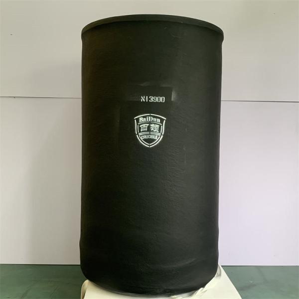 Quality Silicon Carbide Straight Barrel Crucible Smooth Surface Cylindrical Shape for sale