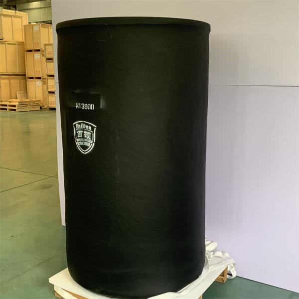Quality Smooth Surface Induction Furnace Crucible Black Large Crucible For Copper for sale