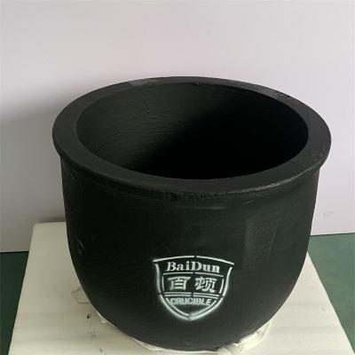 China Jewelry Making Black Silver Melting Crucible Customized For Butane Compatibility for sale
