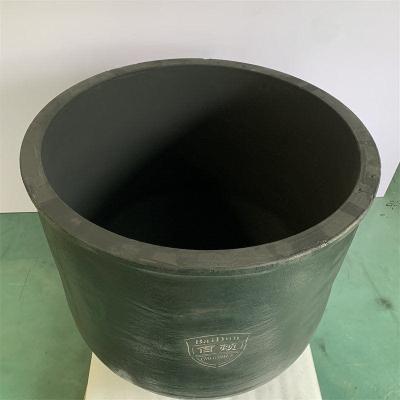 China Jewelry Making Black Silver Melting Crucible Customized For Butane Compatibility for sale