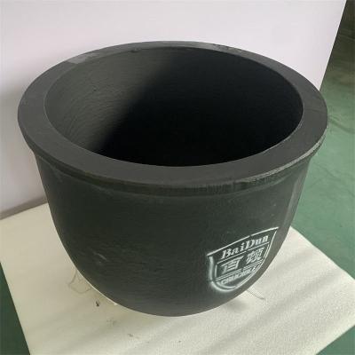 China Jewelry Making Black Silver Melting Crucible Customized For Butane Compatibility for sale