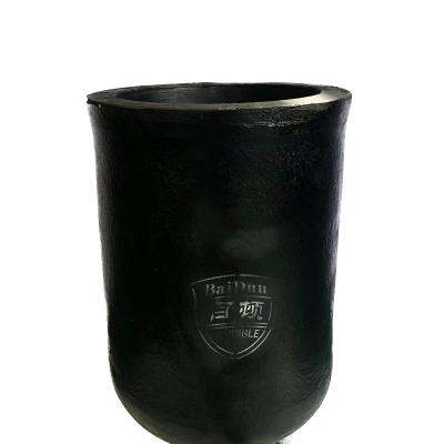 China Customized Silver Melting Crucible For Metal Casting High Acids And Alkalis Resistant for sale