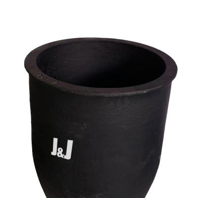 China Non Closure Type Graphite Crucible Accessories For Metal Melting for sale