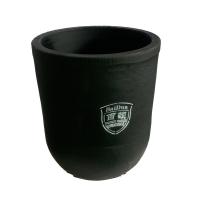 Quality Smooth Graphite Carbon Crucible Alkalis Resistant Cylindrical Shape for sale