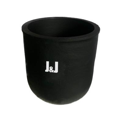 China Clay Graphite Crucible Fired Carbon Crucible Choice for Casting Molds Delivering High Strength and Resistance to Abrasion for sale