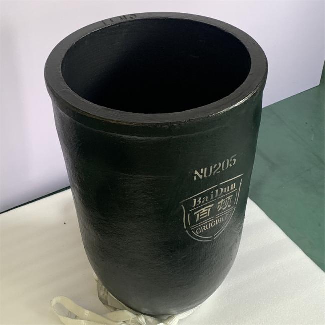 Round Silicon Carbide Graphite Crucible - Side View