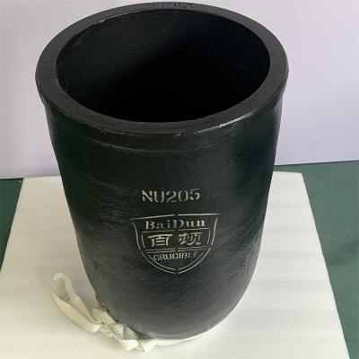 China High Capacity Clay Carbon Graphite Container in Various Sizes with Density 1.7-1.85 G/cm3 for sale