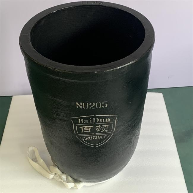 Round Silicon Carbide Graphite Crucible - Top View