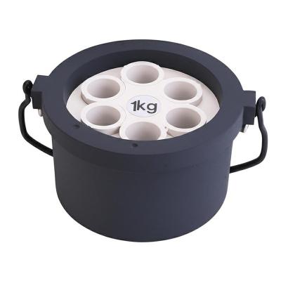 China 1kg Capacity Ceramic Carbon Container with Crucibles for sale