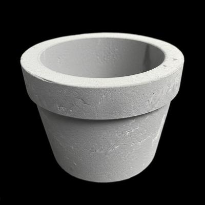 China 1kg Capacity Carbon Graphite Melting Pot for Crucible Melting Applications for sale