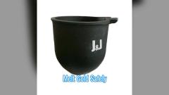Gold Melting Crucible High Heat Resistance