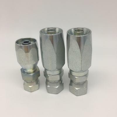 中国 22618 - 12 - 12の鋼鉄物質的で再使用可能な油圧ホースのフェルールの付属品 販売のため
