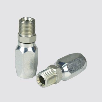 中国 NPTの男性15618 - 08 -の08の再使用可能な高圧ホース フィッティング 販売のため