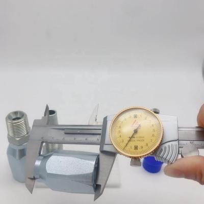 中国 Jic Npt 15617-08-08の再使用可能なホース フィッティング 販売のため