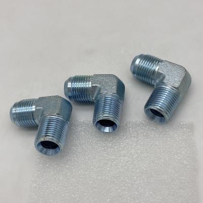 Cina Il maschio di JIC al maschio del NPT 90 gradi si è svasato montaggi di tubo flessibile in vendita