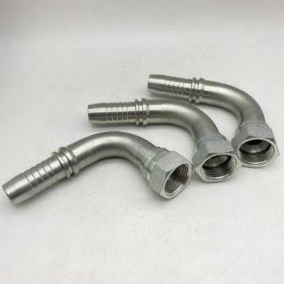 中国 90の肘BSP ISOの油圧ホースのフェルール 販売のため
