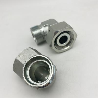 Cina Dado della parte girevole con il taglio dei montaggi di tubo flessibile metrici dell'anello JIC in vendita