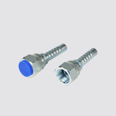 中国 22611 60程度の円錐形のゴム製1/4inch油圧ホース フィッティング 販売のため