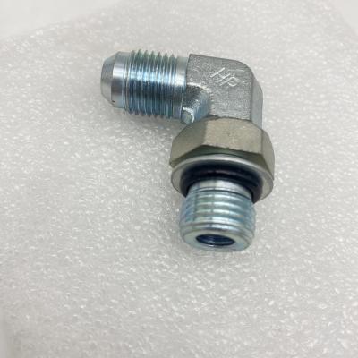 Cina 90 gradi 1JO9-05-04OG sgomitano il maschio dei montaggi di tubo flessibile di Jic al SAE la O Ring Boss la L serie in vendita