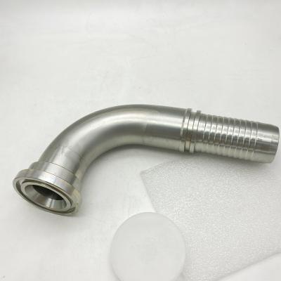 Cina 87392-16-16 90 gomito Sae Hydraulic Hose Flange Fitting 3000 PSI in vendita